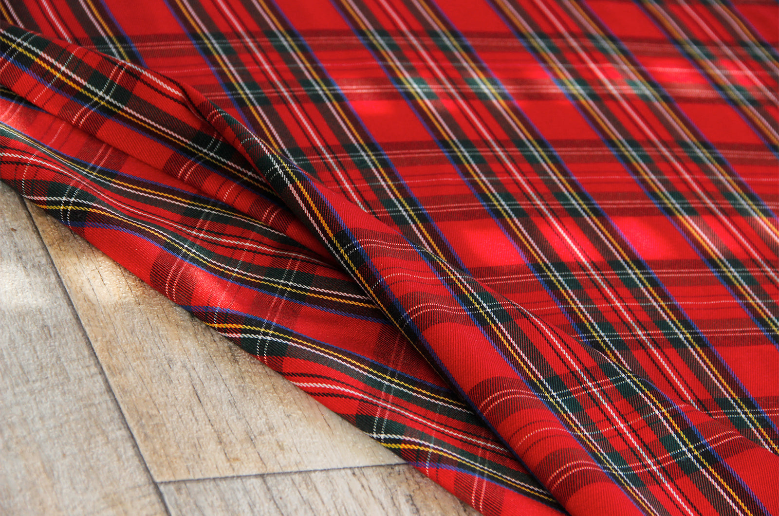 Dekostoff Schottenkaro rot - Karo Stoff Meterware Kostüme *Ab 50cm ...