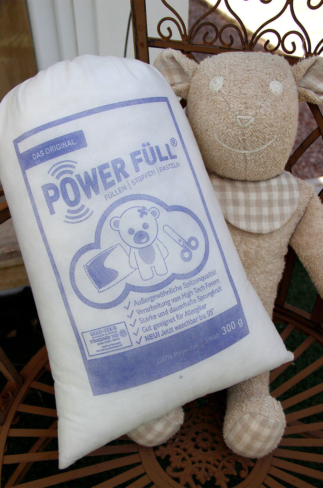 Craft cotton power filling 300 gram bag - filling cotton - filling ...